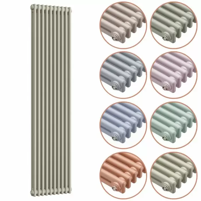 Pastel Coloured Column Radiators | Radiator Outlet