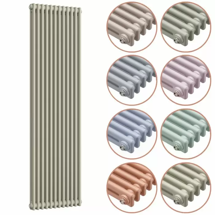 Pastel Coloured Column Radiators | Radiator Outlet