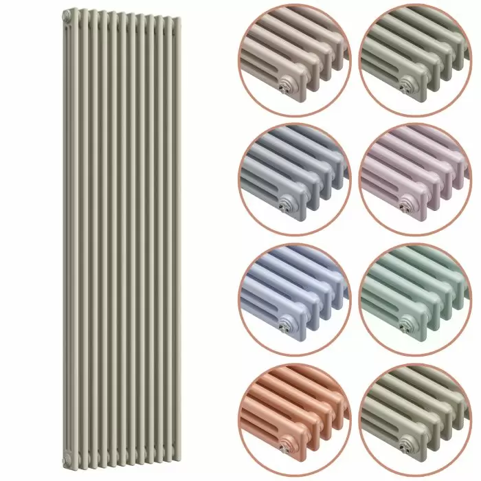 Pastel Coloured Column Radiators | Radiator Outlet