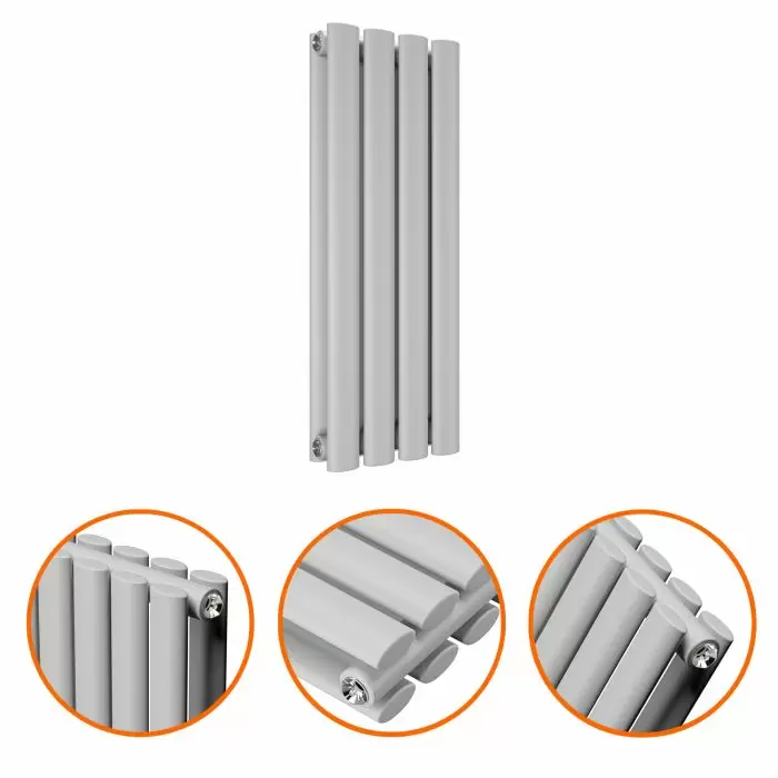 Feather Grey Designer Radiators | Light Grey Radiators | Radiator Outlet