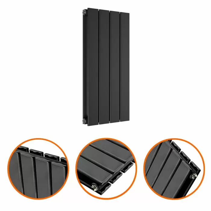 Black Designer Radiators | Free Delivery | Radiator Outlet