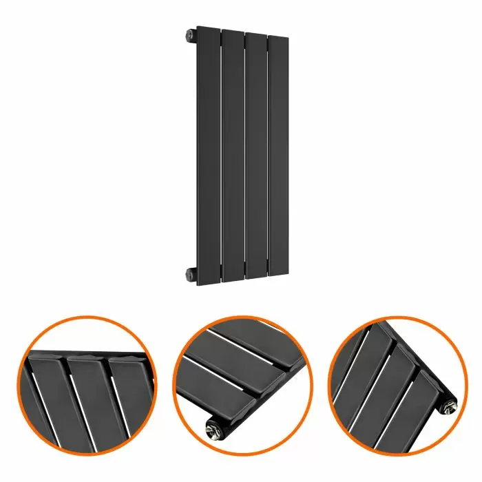 Black Designer Radiators | Free Delivery | Radiator Outlet